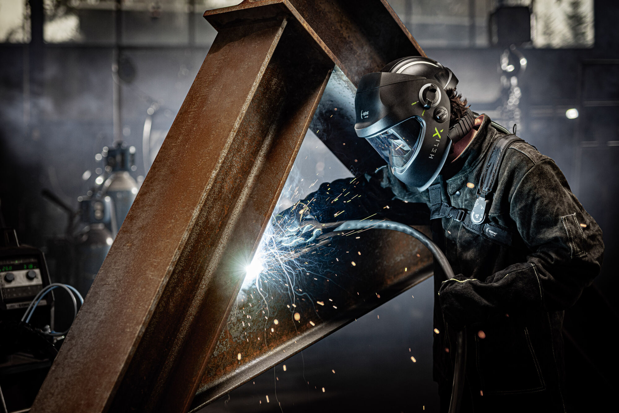 Casque de soudure Helix 2.5 – Optrel | Safetech Consulting